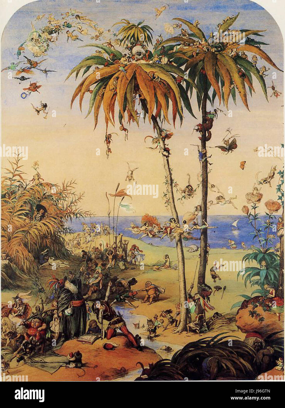 The fairy tree, richard doyle hi-res stock photography and images - Alamy