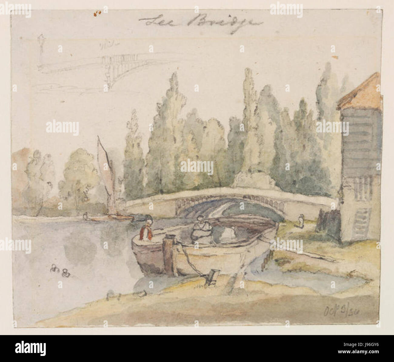 The Lee Bridge, designed by Thomas Shepherd, is a notable engineering ...