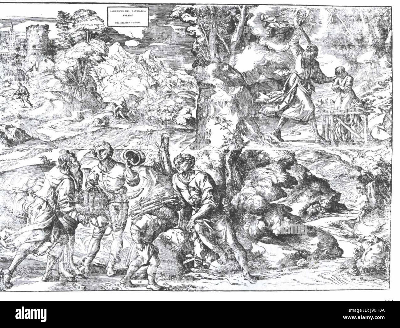 *Das Opfer Abrahams* (The Sacrifice of Abraham) is a renowned painting ...