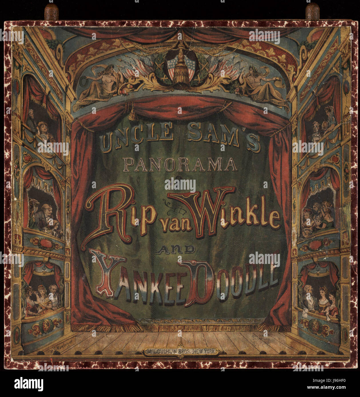 Uncle Sam's panorama of Rip van Winkle and Yankee Doodle by Thomas Nast ...