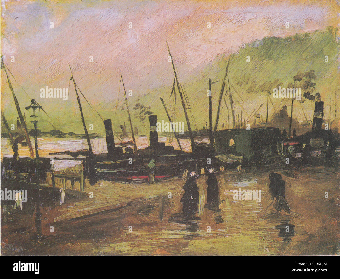 This image depicts Vincent van Gogh's artwork, showcasing his depiction ...