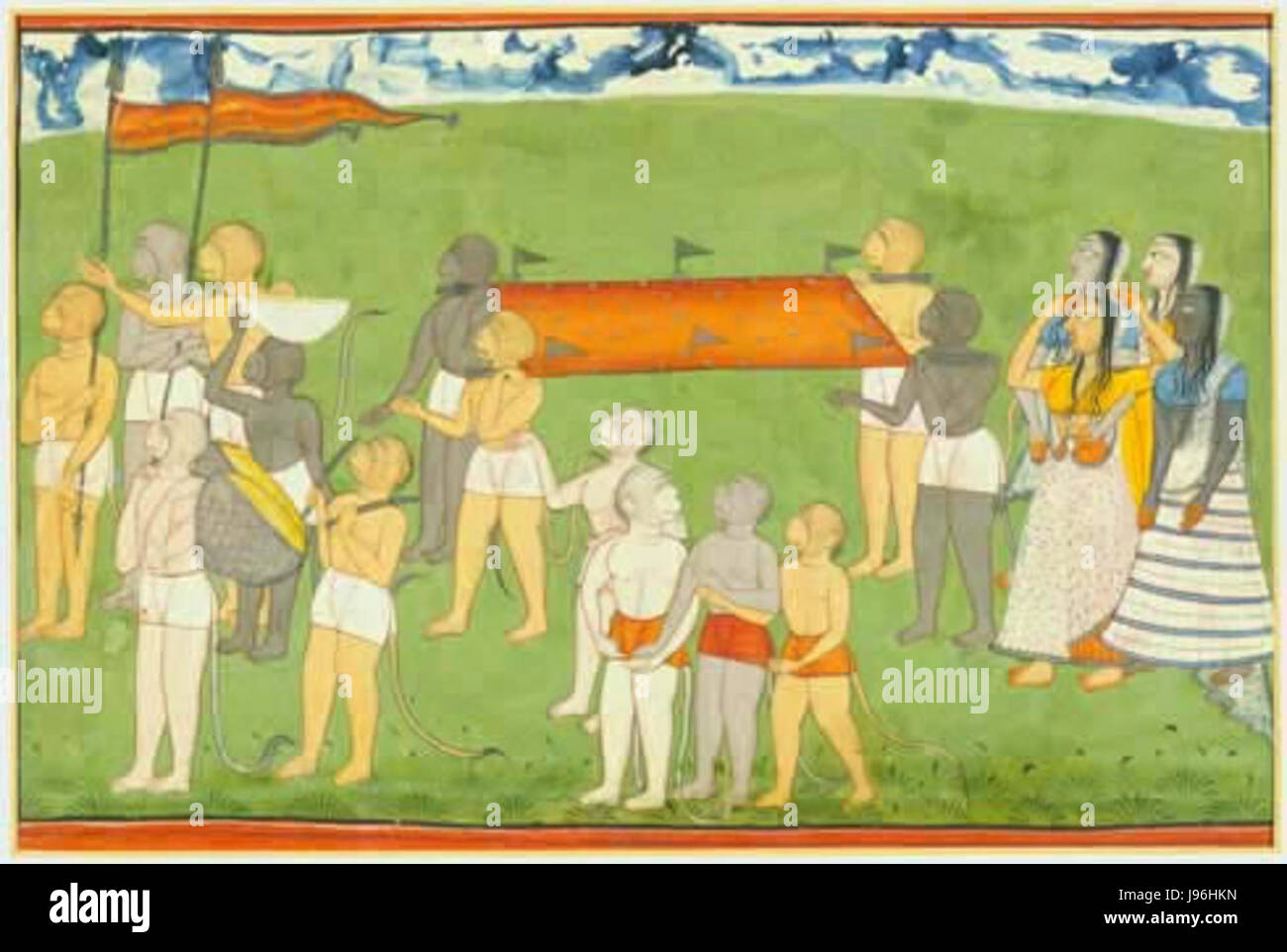 This title refers to a ceremonial or ritual event, possibly related to ...