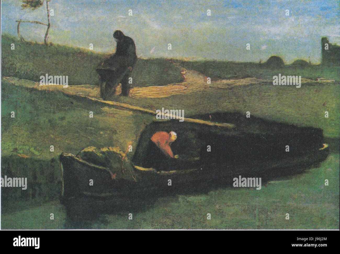 Van Goghâ€™s *Torfboot mit zwei Figuren* (Peat Boat with Two Figures ...