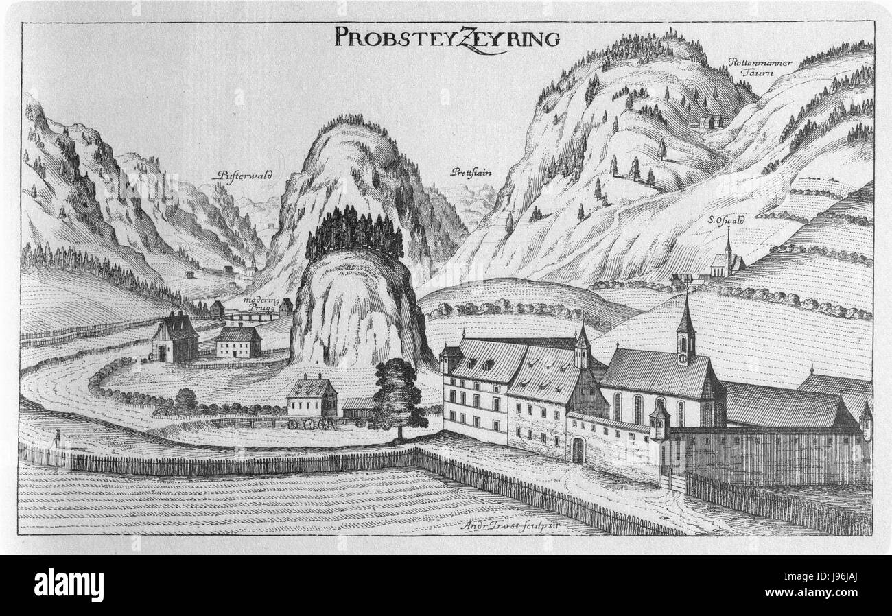 The *Vischer Topographia Ducatus Stiriae* is a historical map depicting ...