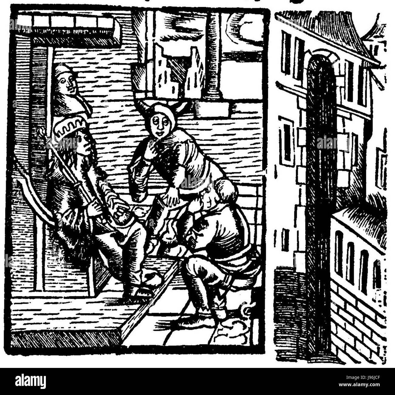 'Vlenspiegel' is a work from 1515, illustrating the adventures of the ...