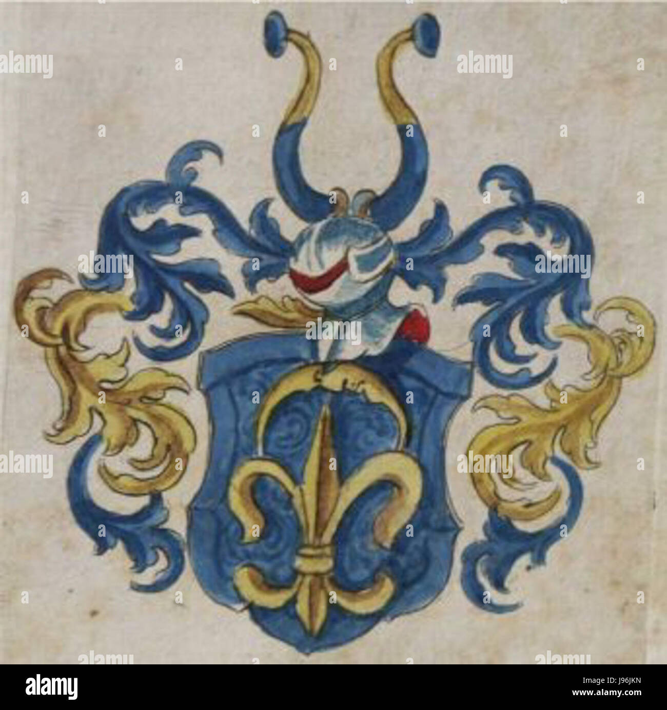 The Widmer Wappen from Schaffhausen represents a historical family ...