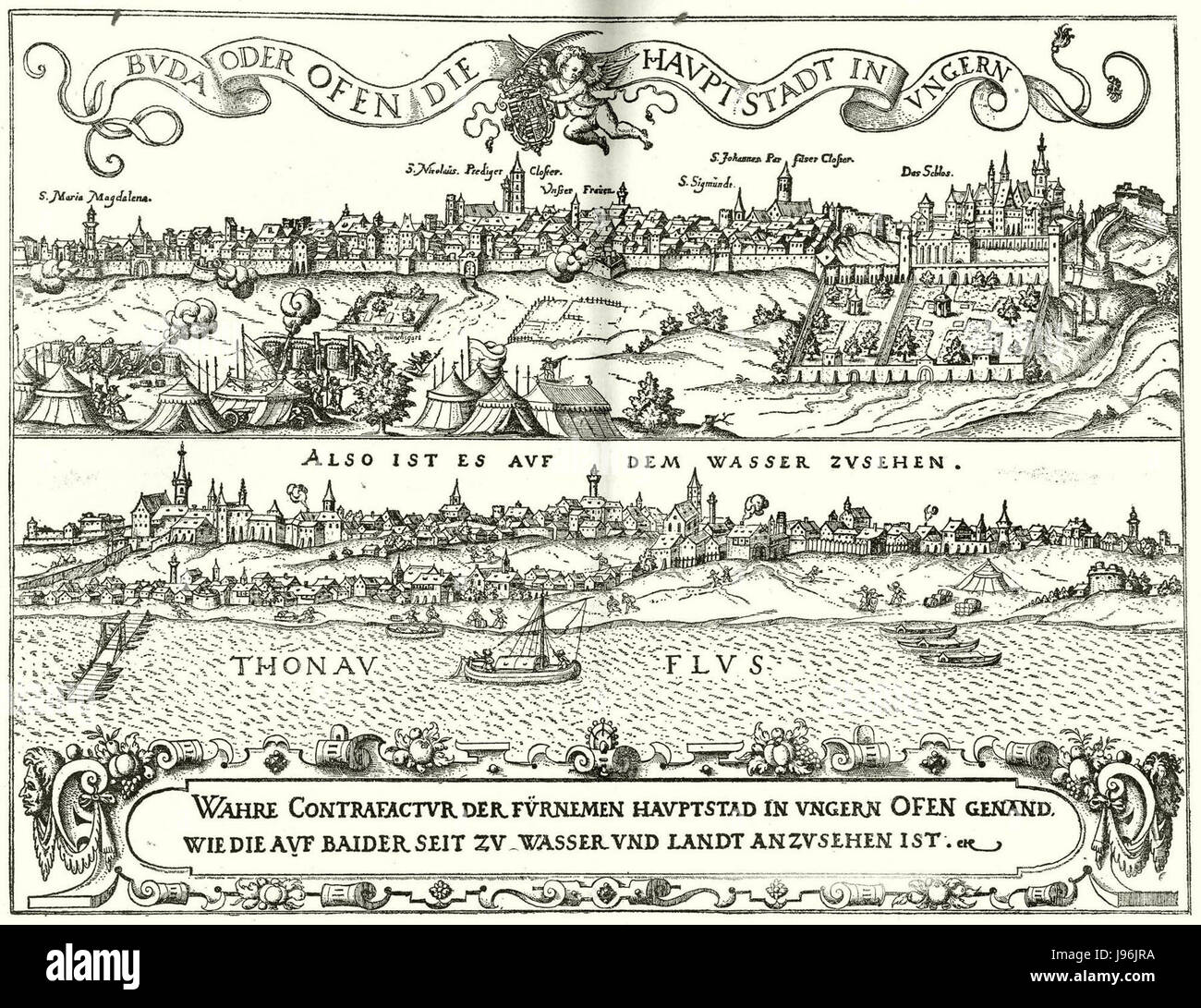 Siebmacher Siege of Buda (1541 Stock Photo - Alamy