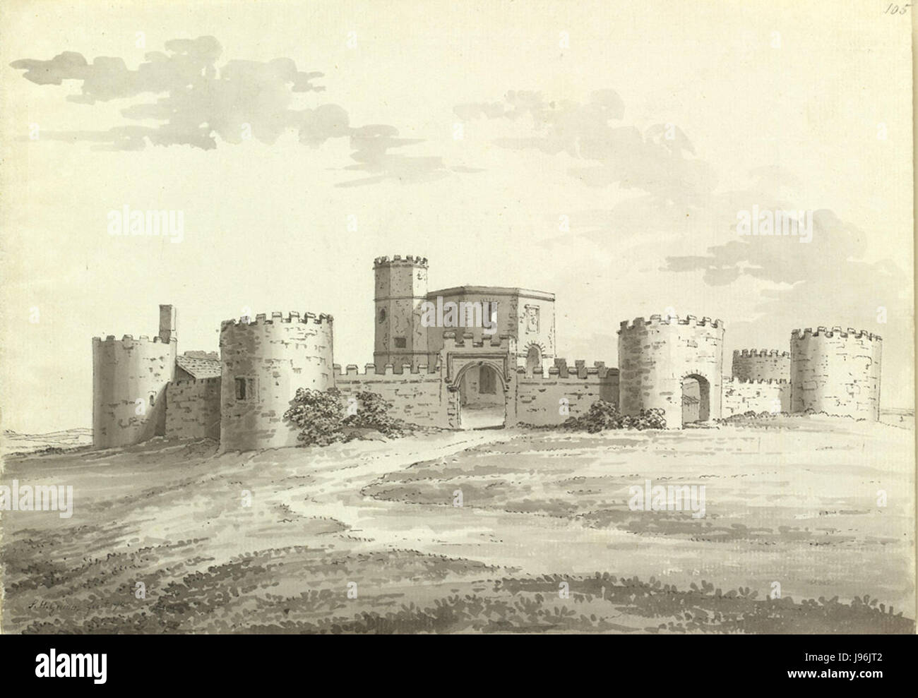 Walton castle hi-res stock photography and images - Alamy