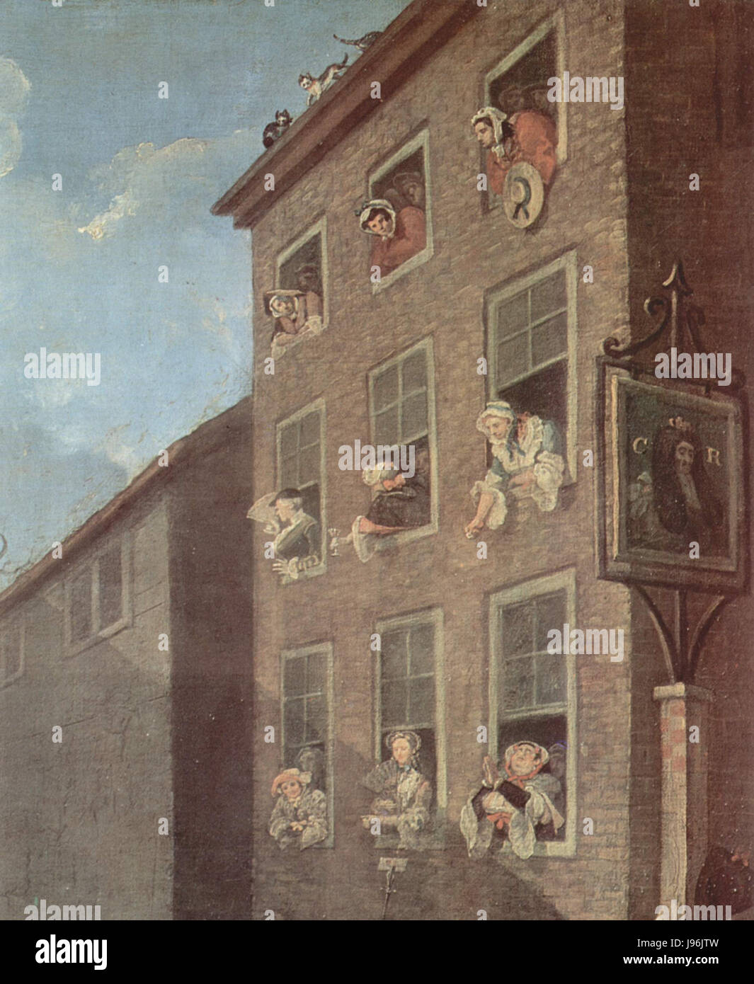 William Hogarth, an English painter and printmaker, is known for his ...