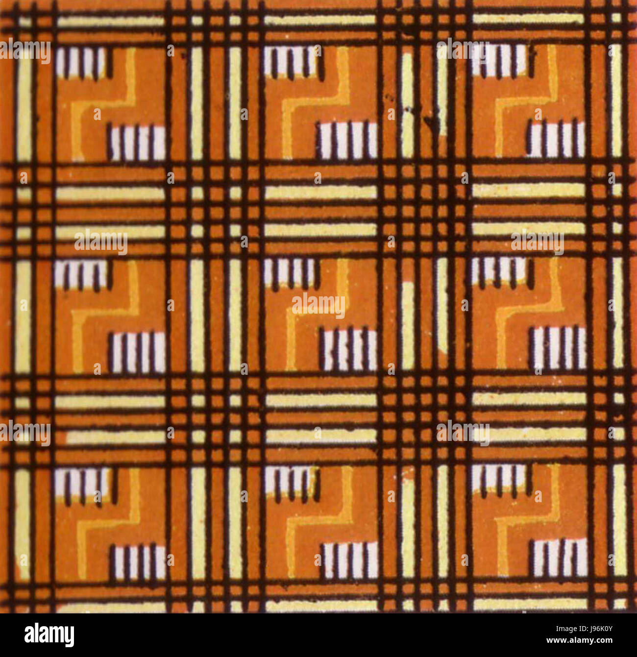 This wallpaper group represents a particular design motif, often used ...