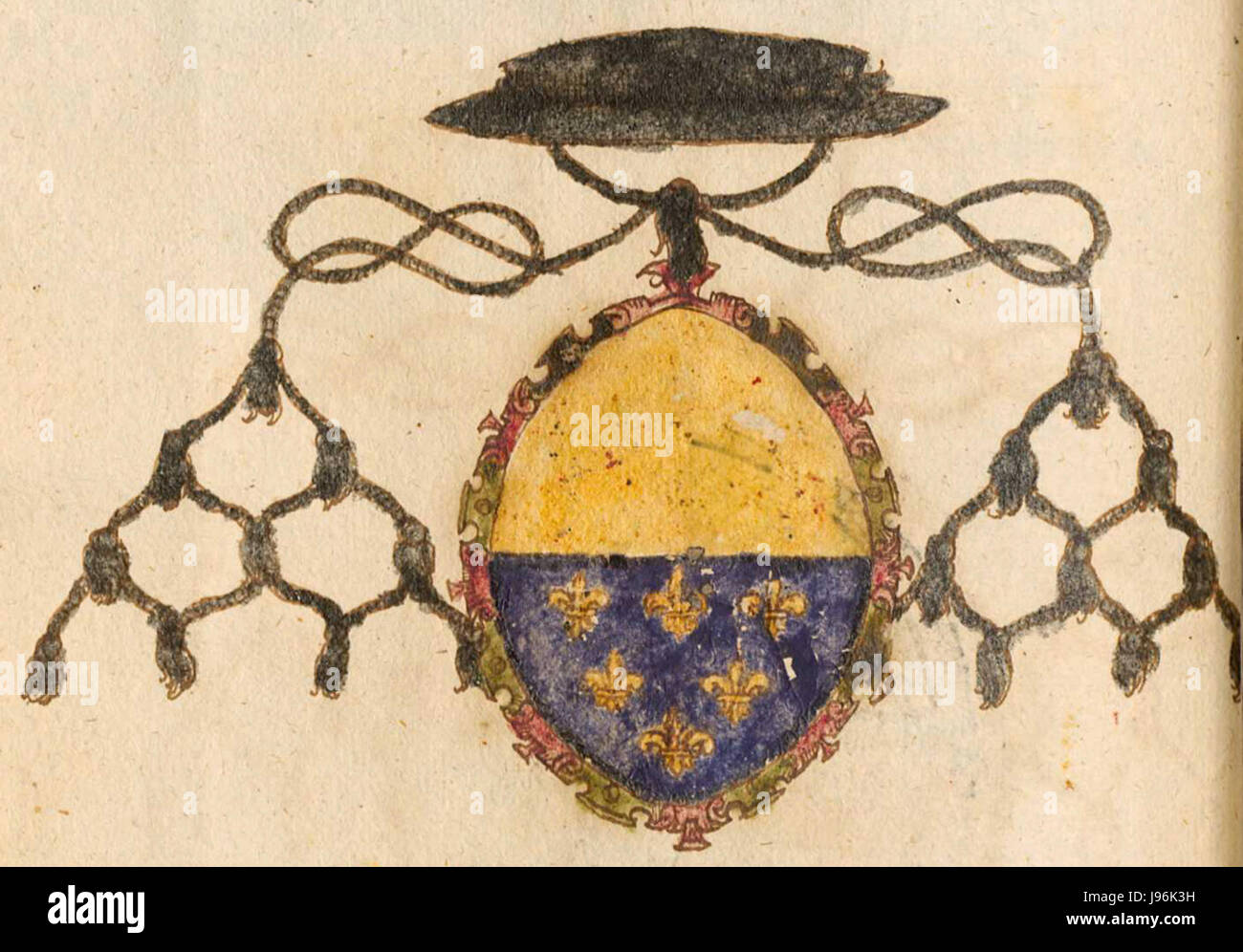 Wappen 1594 BSB cod icon 326 070 crop Stock Photo - Alamy