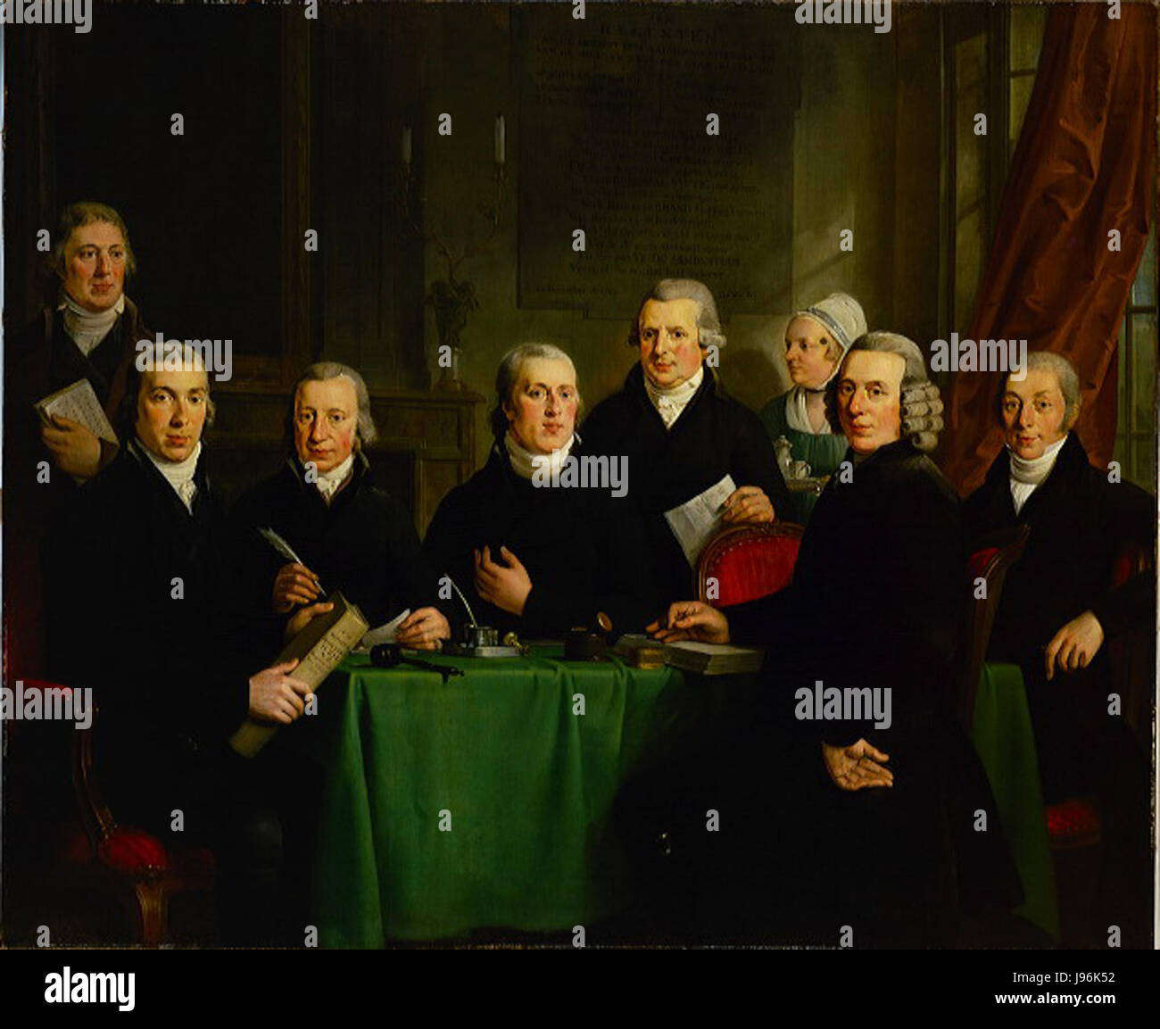 SA 7365 De regenten van het Nieuwezijds Huiszittenhuis 6 regenten v h n ...