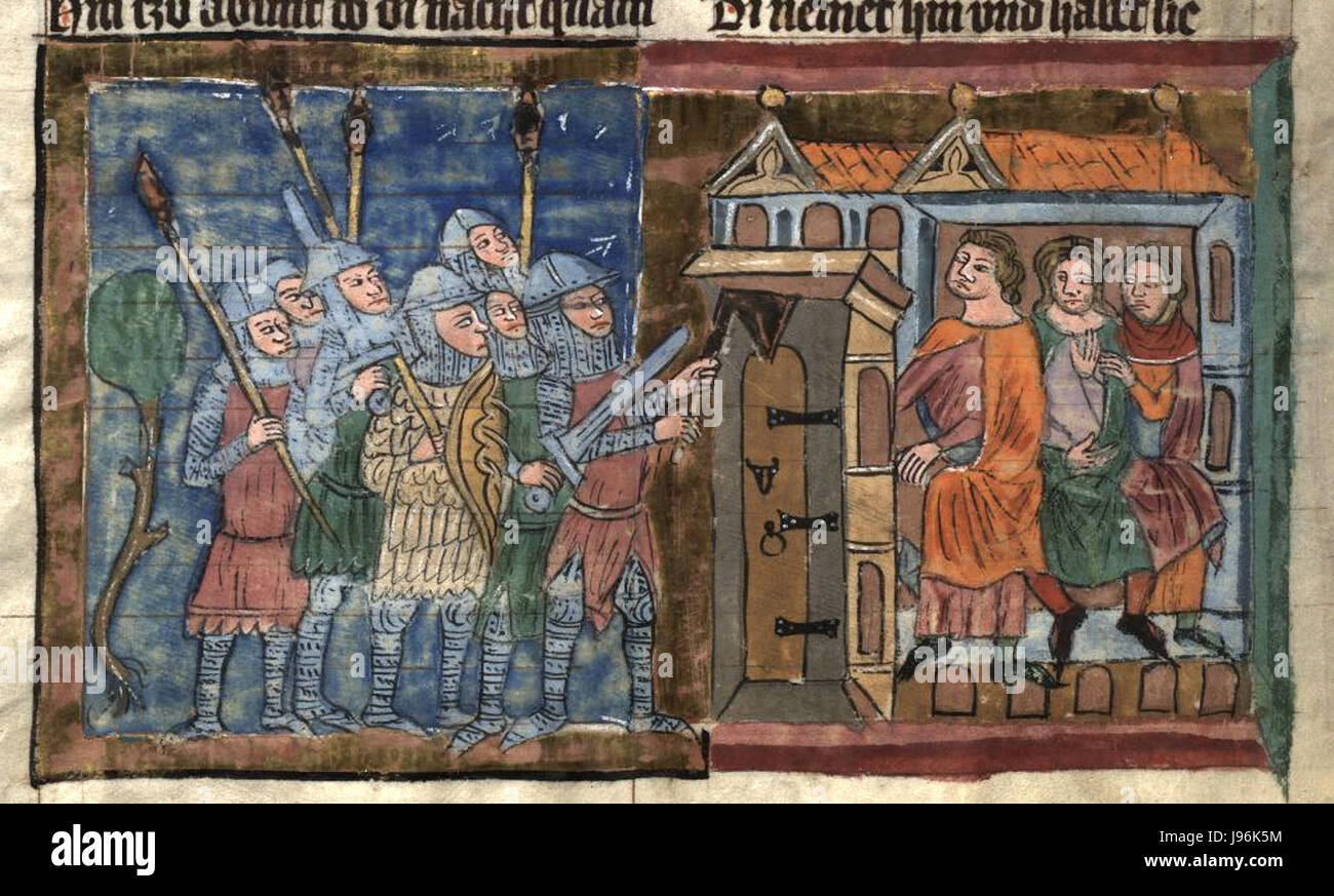 The Weltchronik Fulda manuscript, a medieval world chronicle, provides ...