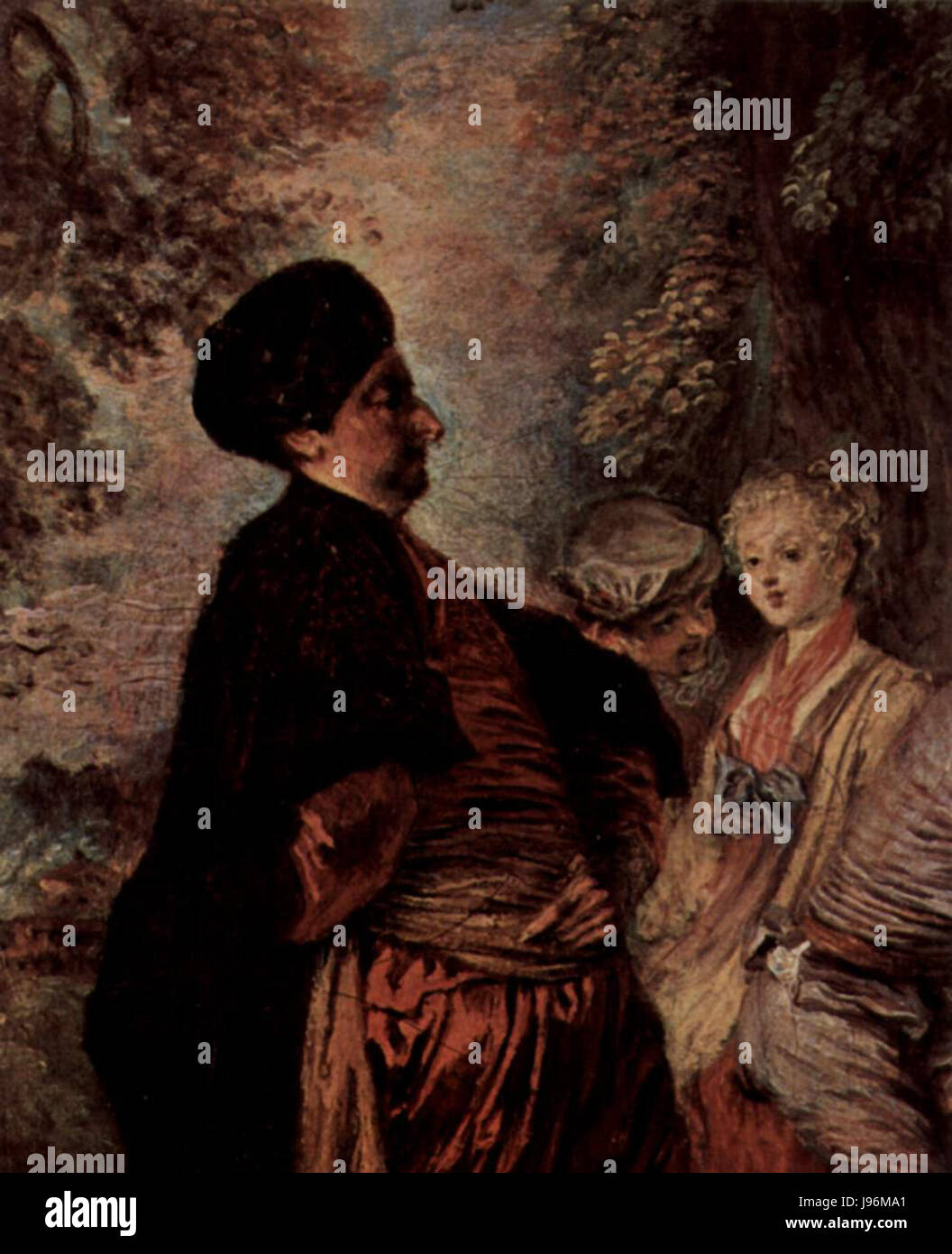 Antoine Watteau (1684–1721) was a French Rococo painter, famous for his ...