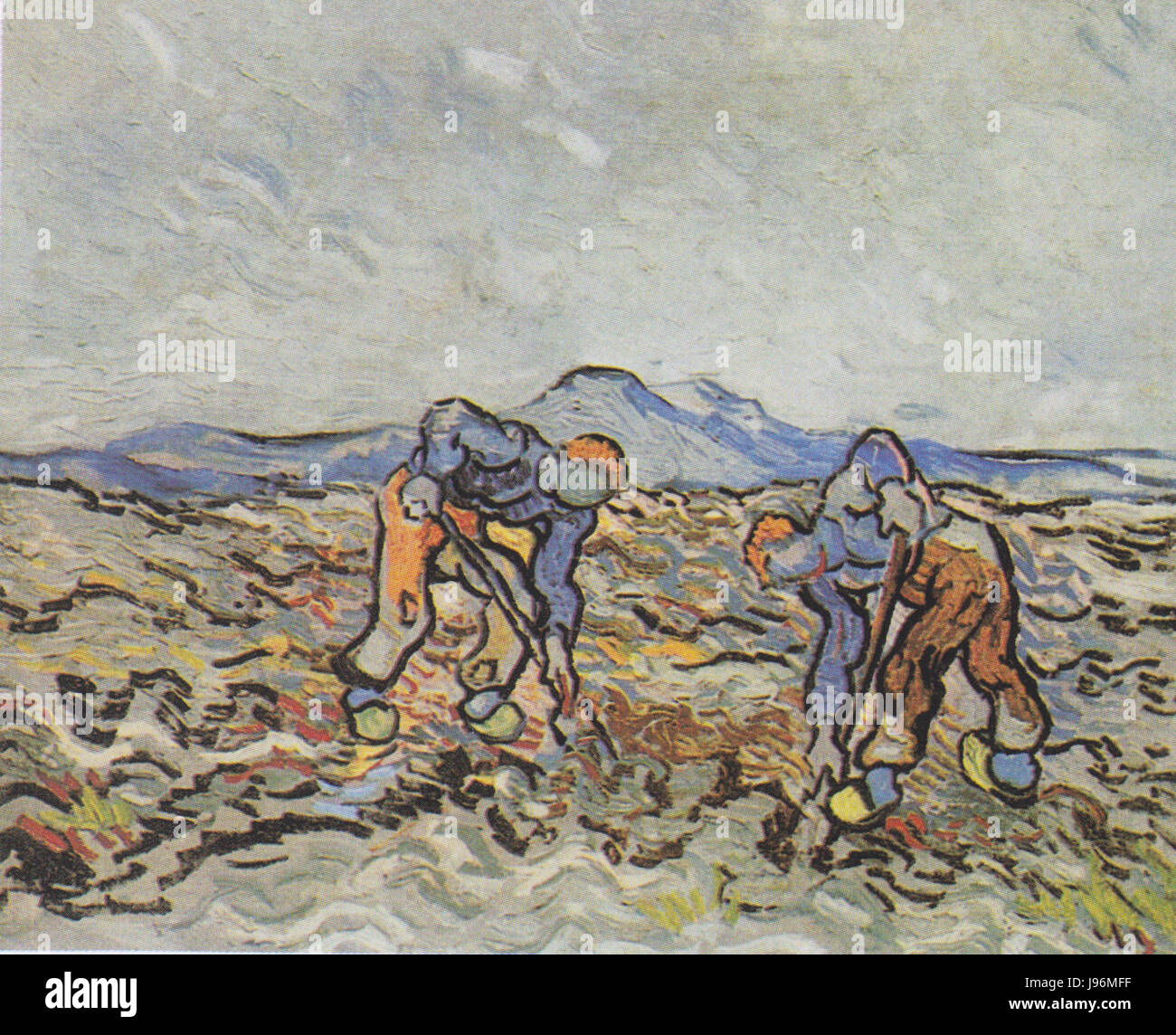 'Bauern beim Kartoffellesen' (Farmers Harvesting Potatoes) by Vincent ...