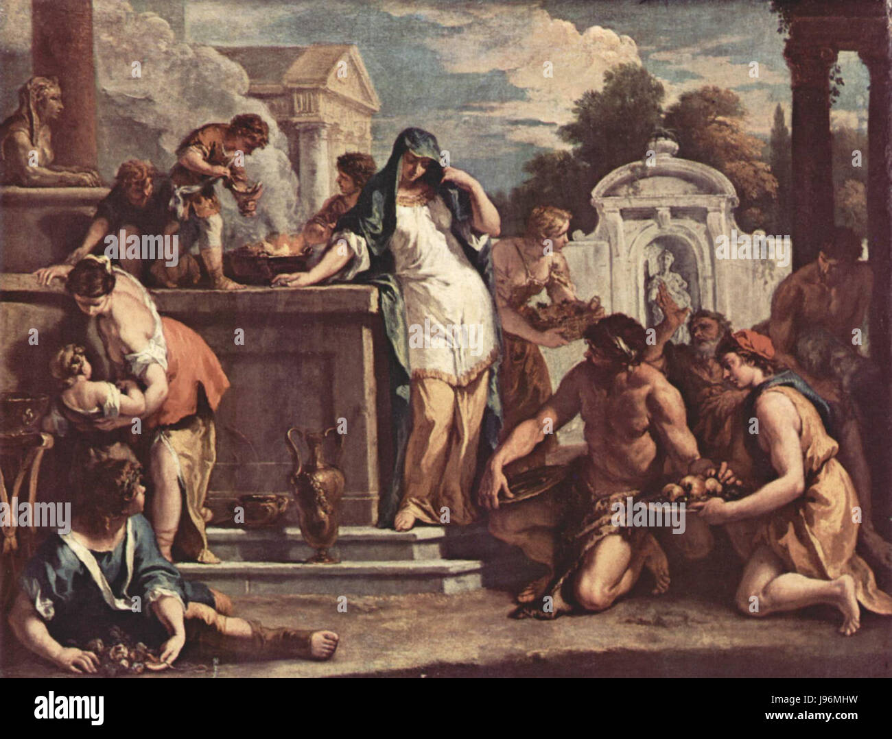 Sebastiano Ricci (1659-1734) was an Italian Baroque painter known for ...