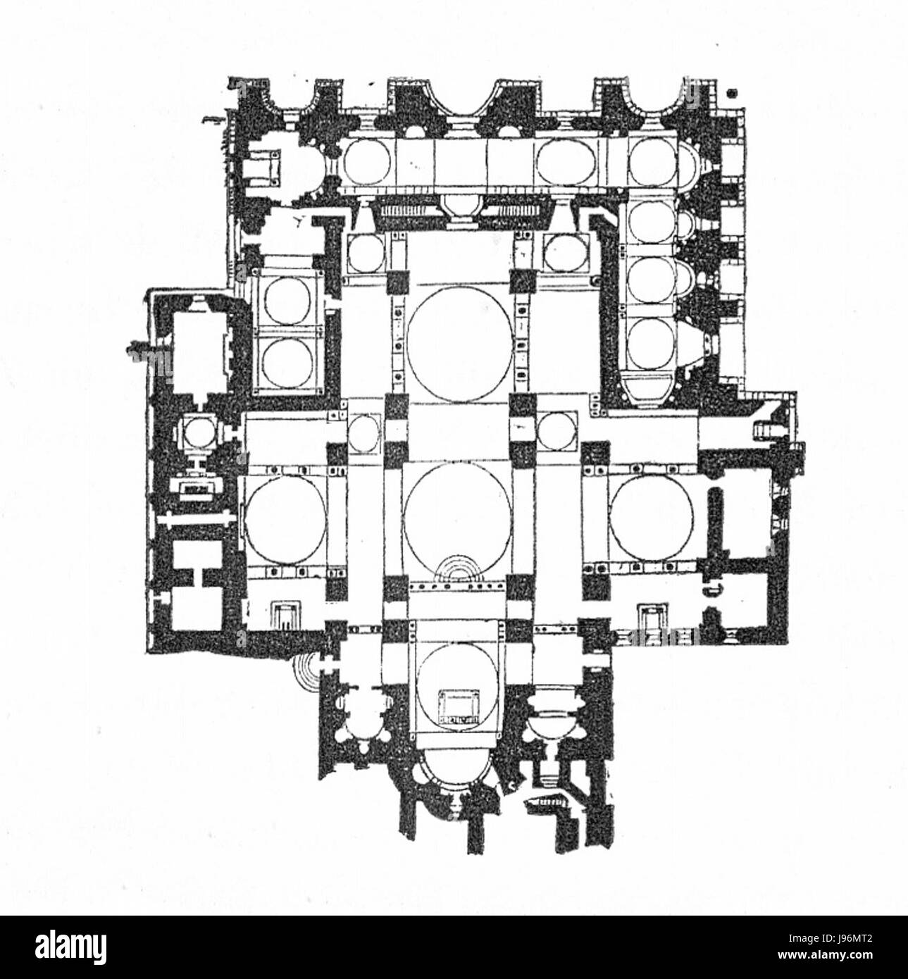 Floor plan of the basilica hi-res stock photography and images - Alamy