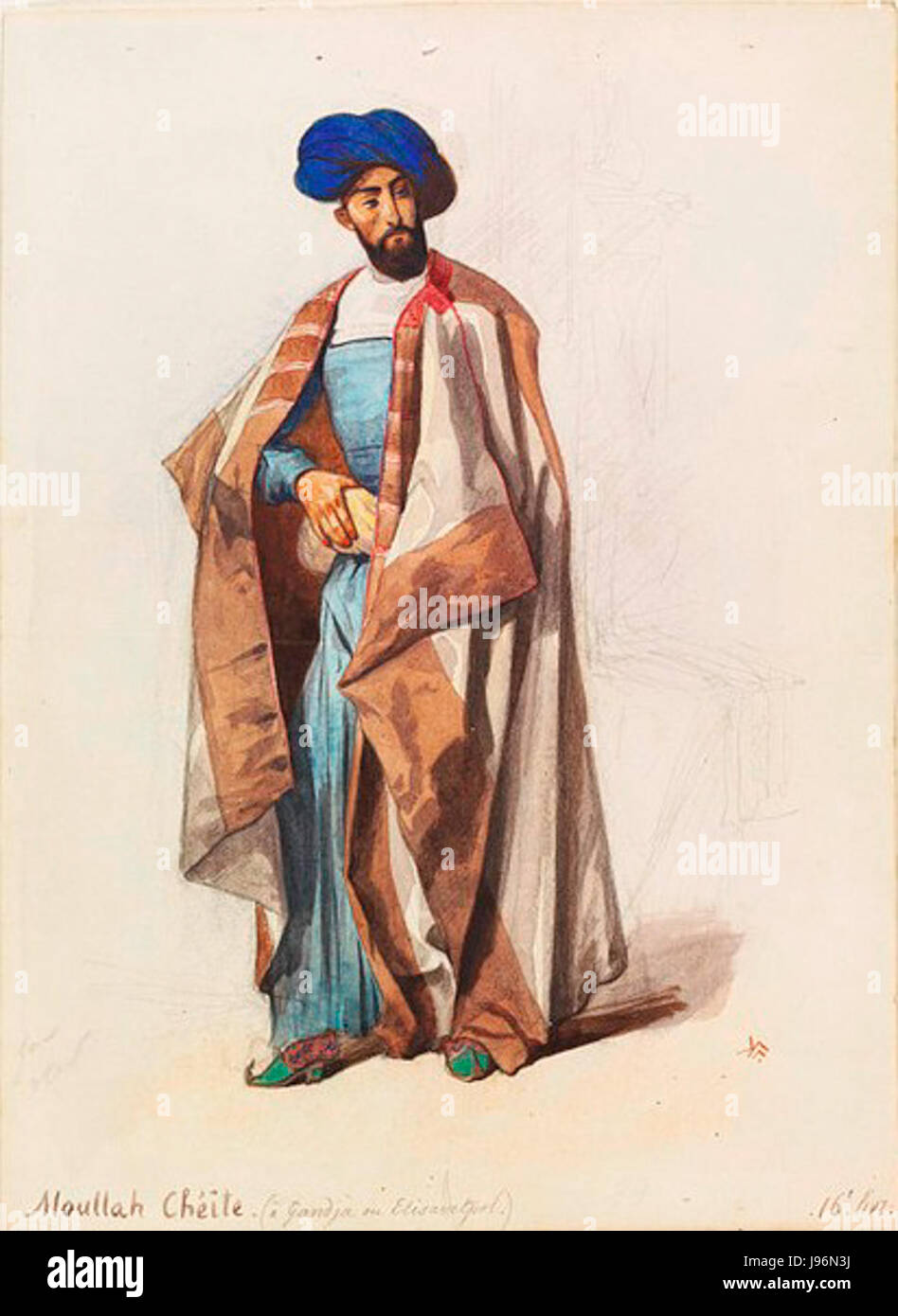 Mulla from Ganja Stock Photo - Alamy