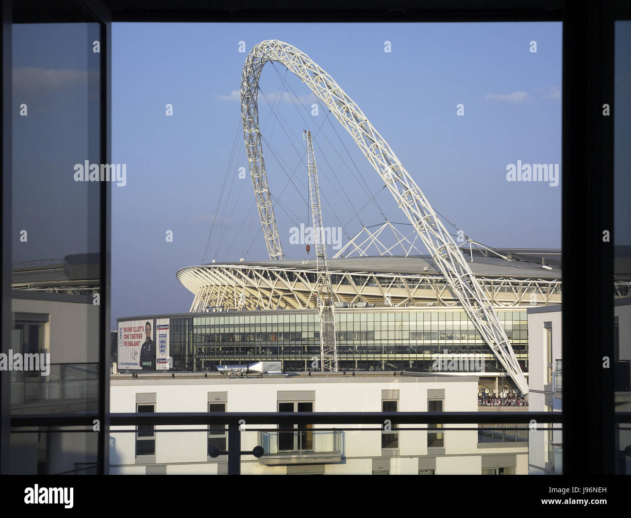 Wembley stadium pitch view hi-res stock photography and images - Alamy