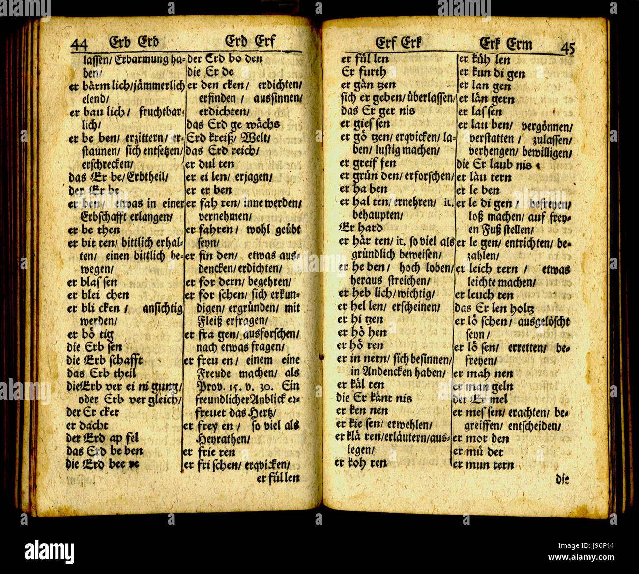 18th century spelling hi-res stock photography and images - Alamy