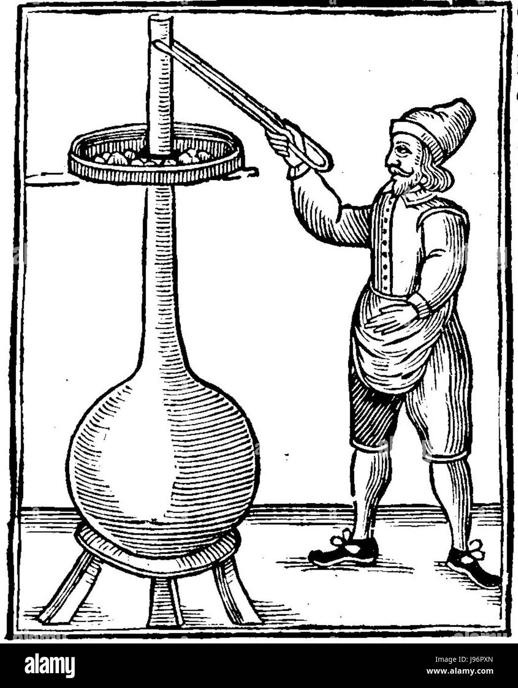 Page 032 (The Art of Distillation, 1651 Stock Photo - Alamy