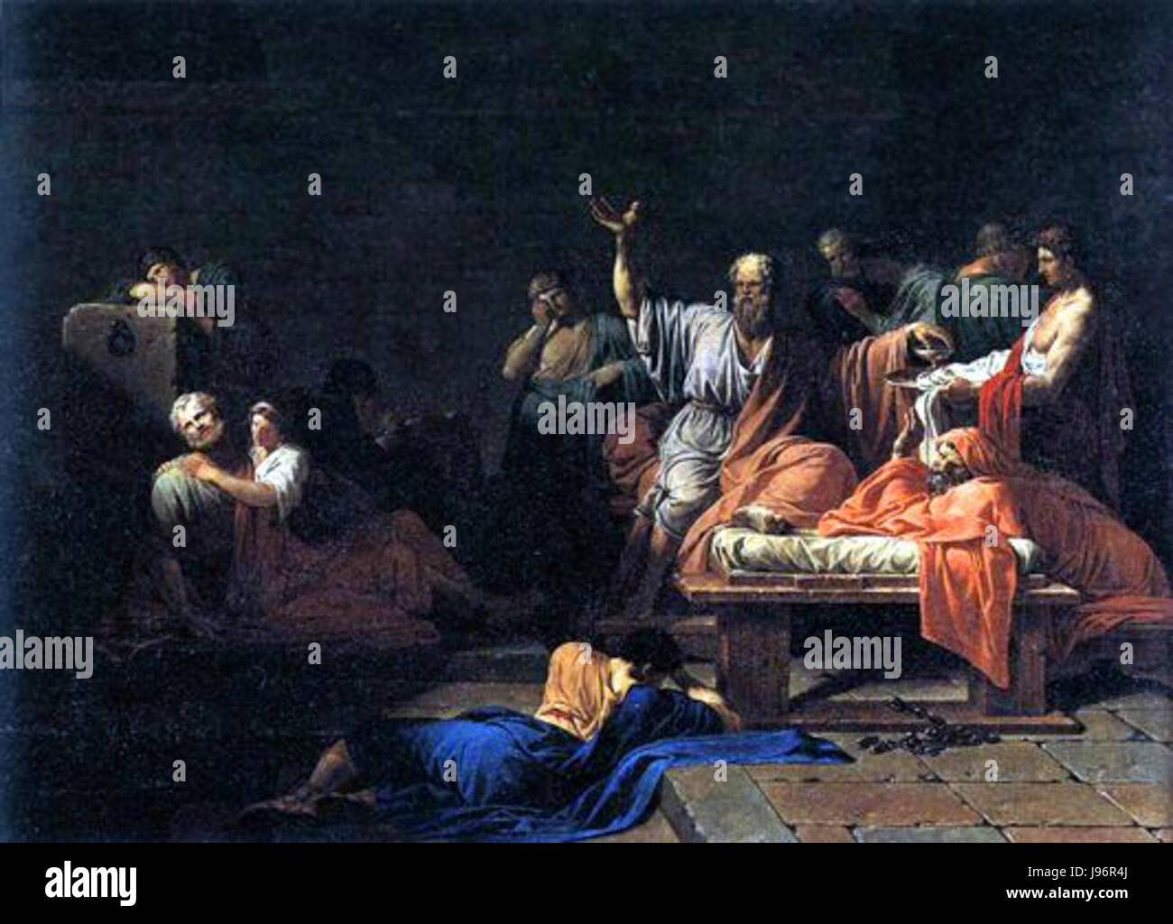 Morte di socrate hi-res stock photography and images - Alamy