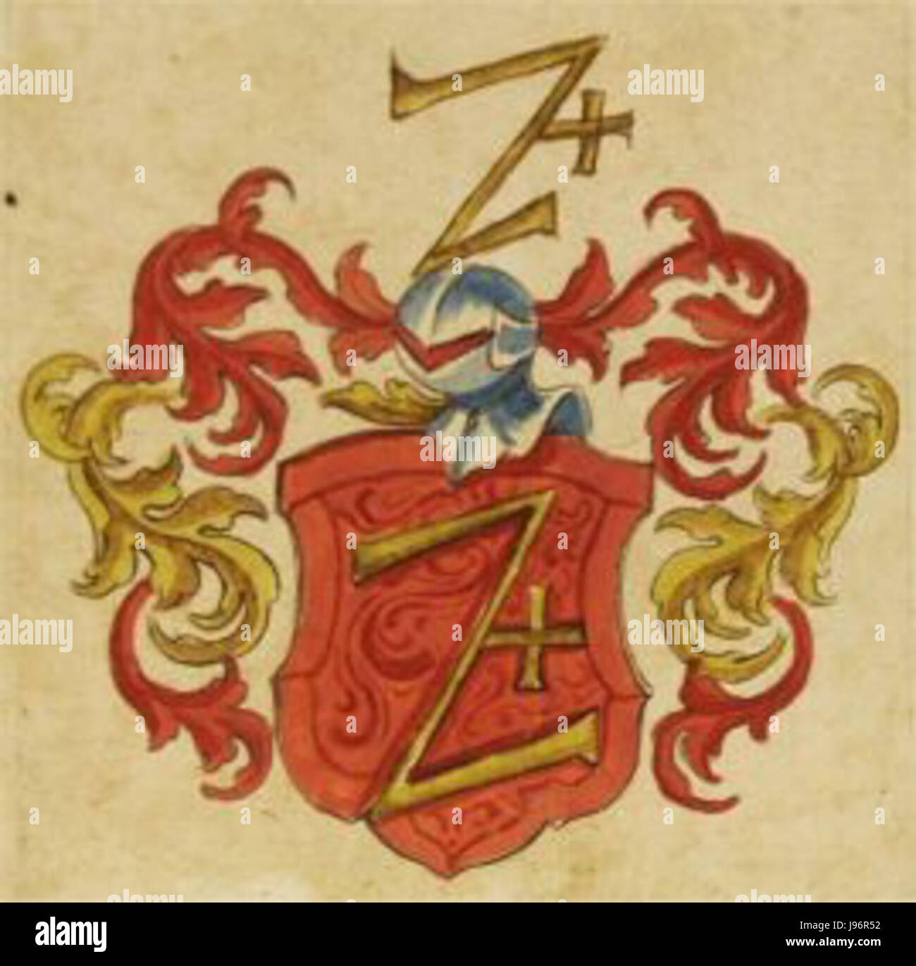 Pfander Wappen Schaffhausen B06 Stock Photo - Alamy