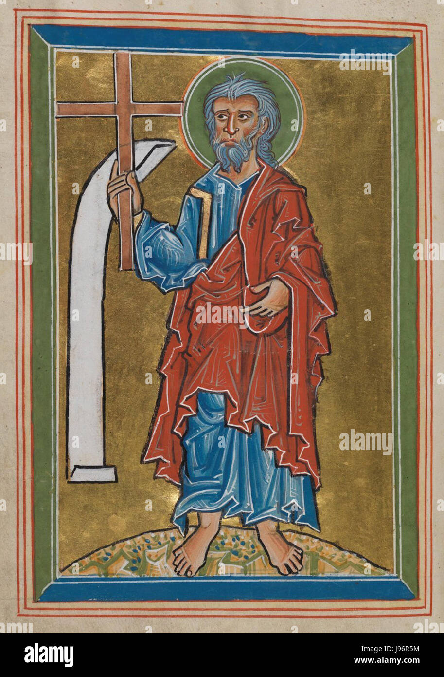 The Psalterium Feriatum Codex, a medieval manuscript, contains hymns ...