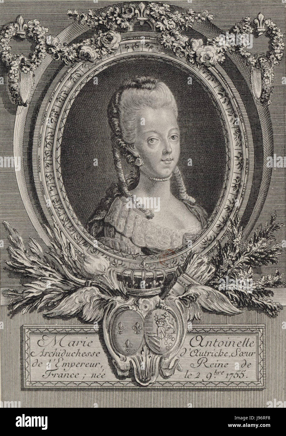 Portrait de marie antoinette hi-res stock photography and images - Alamy