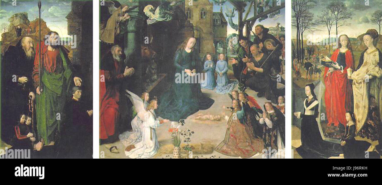 The Portinari Altarpiece is a famous 15th-century painting created by ...