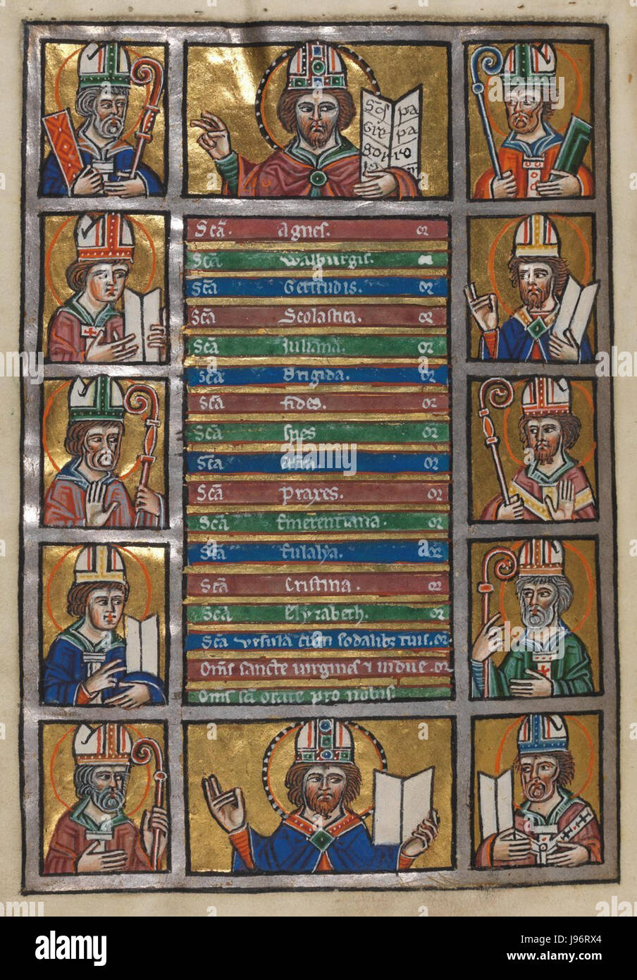 The 'Psalterium Feriatum' is a medieval manuscript, Codex Don 309 380 ...