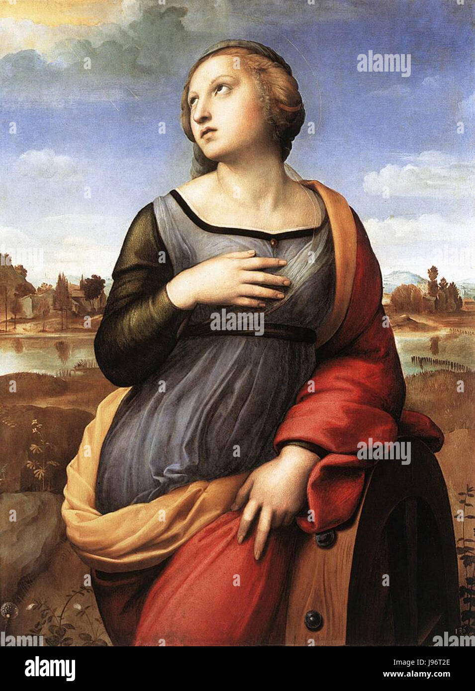 St catherine iconography hi-res stock photography and images - Alamy