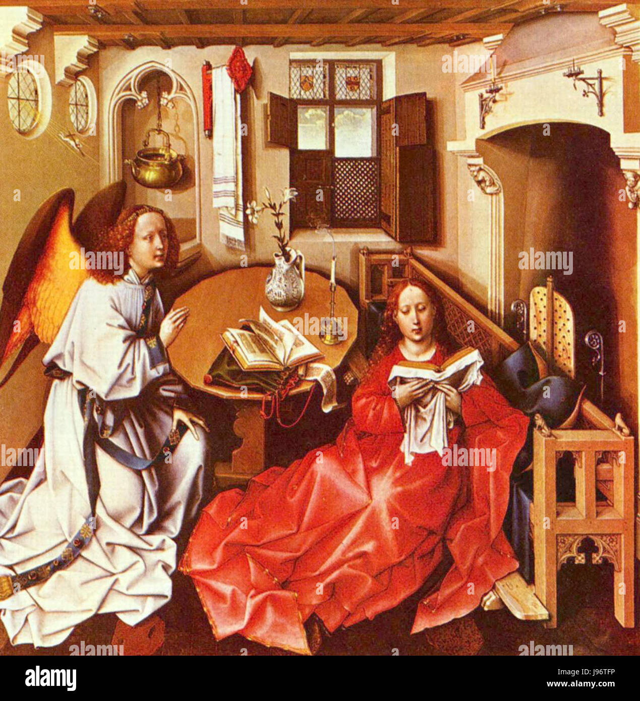 Robert Campin was a 15th-century Flemish painter known for his work in ...