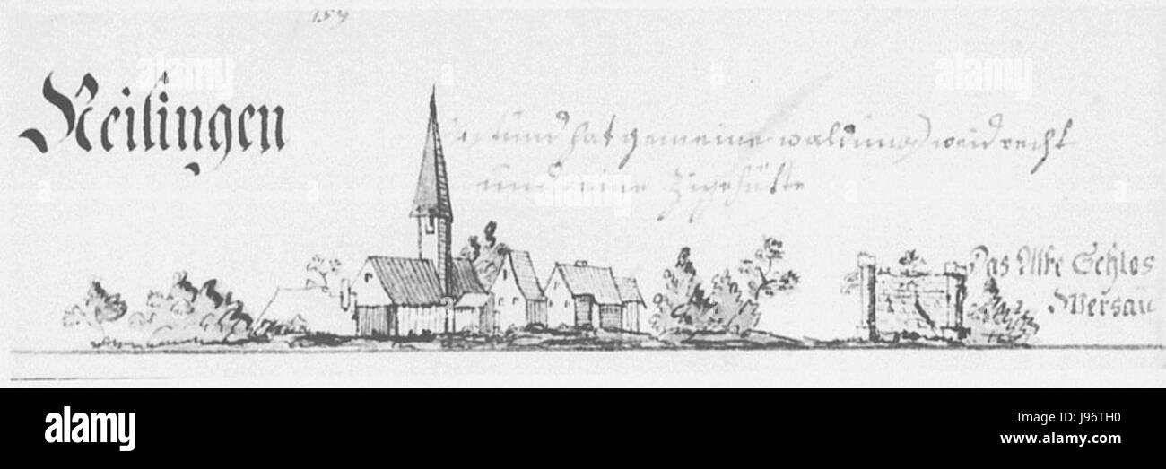 The town of Reilingen in Germany is documented in records dating back ...