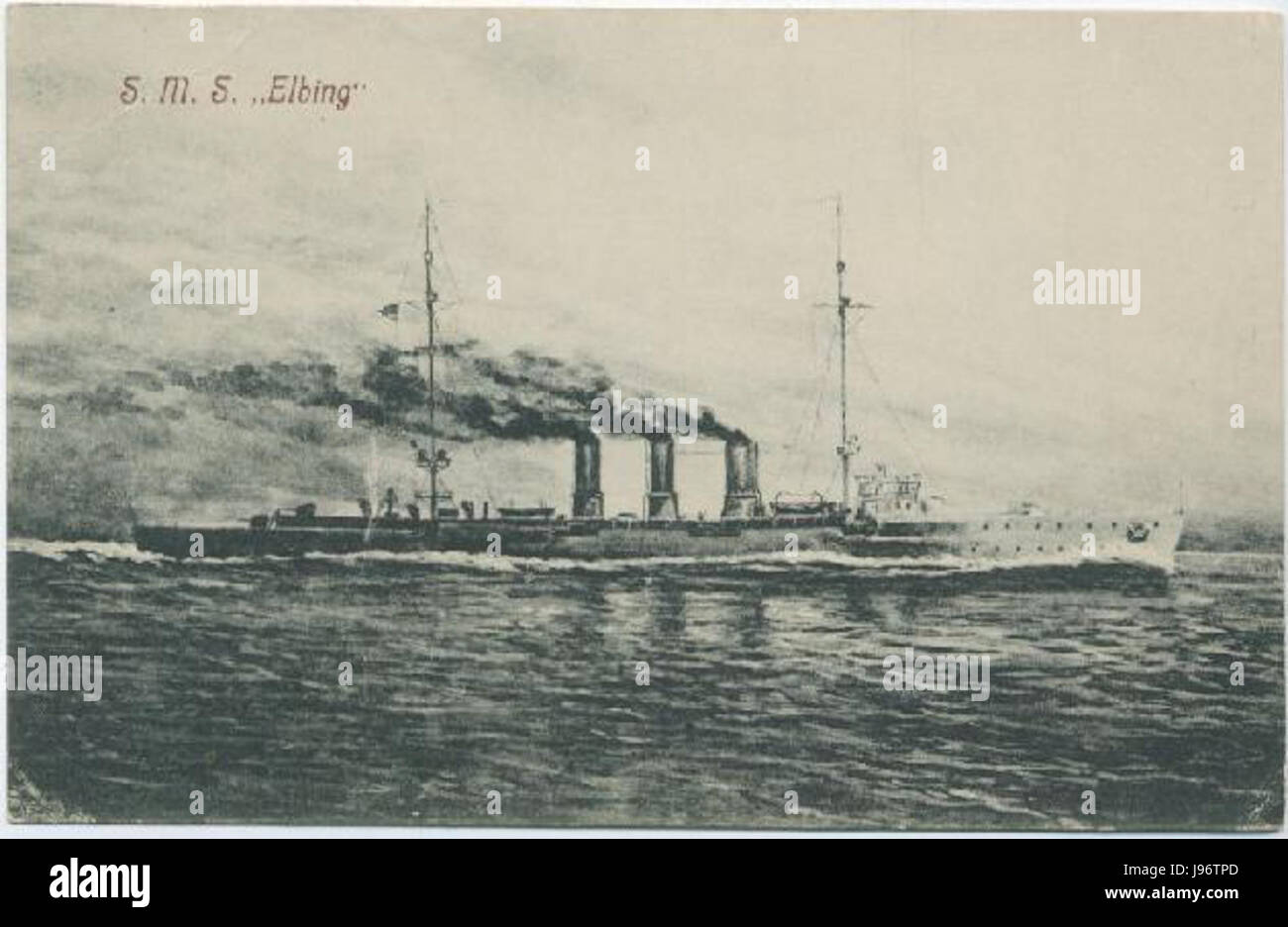 The SMS Elbing was a German Imperial Navy ship that played a role in ...