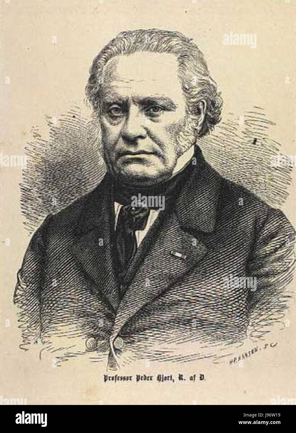 Peder Hjort by HP Hansen Stock Photo - Alamy