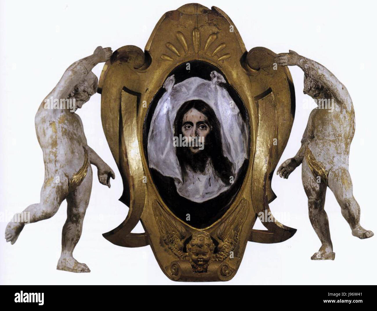 The 'Santa Faz' painting by El Greco, housed in the Convento de Santo ...