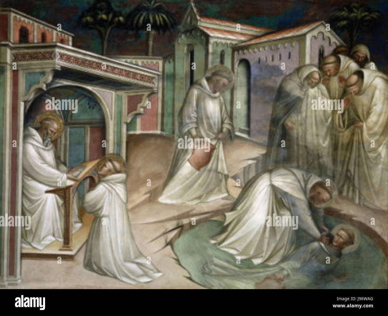 Spinello aretino benedict hi-res stock photography and images - Alamy