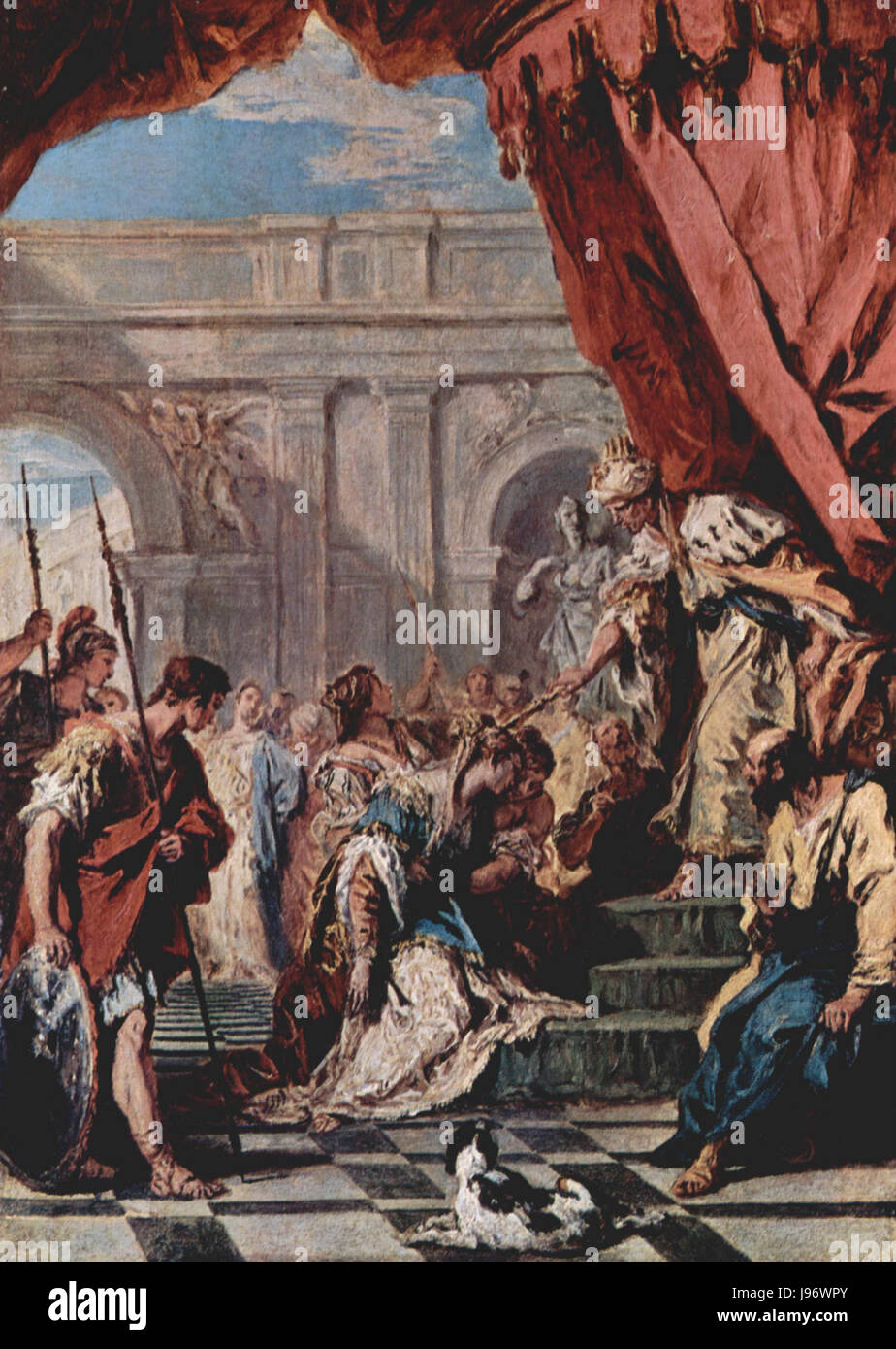 Sebastiano Ricci, an Italian Baroque painter, known for his works in ...