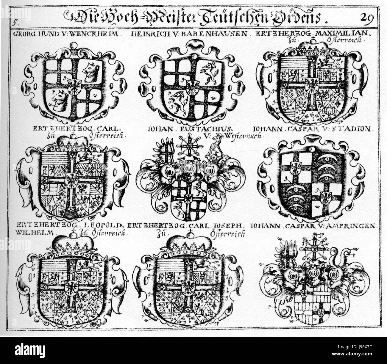 Siebmacher's works from 1701 to 1705 provide detailed descriptions of ...