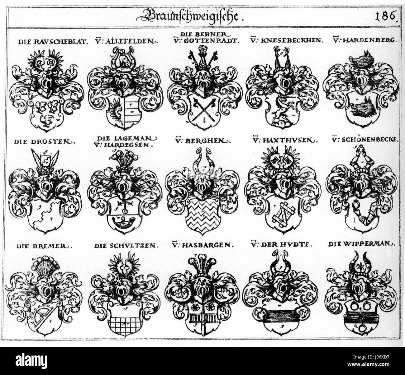 This document from *Siebmacher*, dated between 1701 and 1705, discusses ...