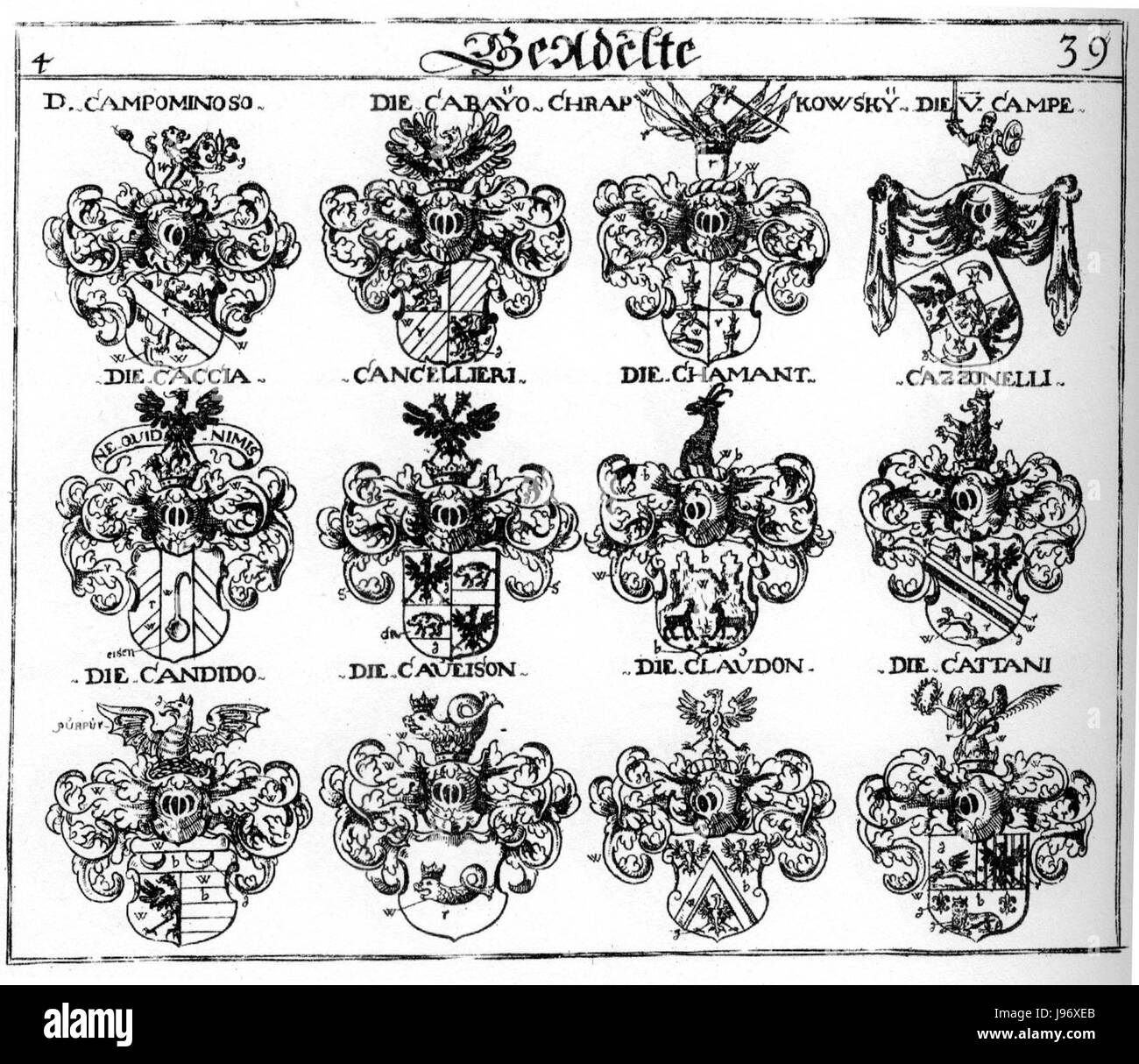 Heraldry hi-res stock photography and images - Alamy