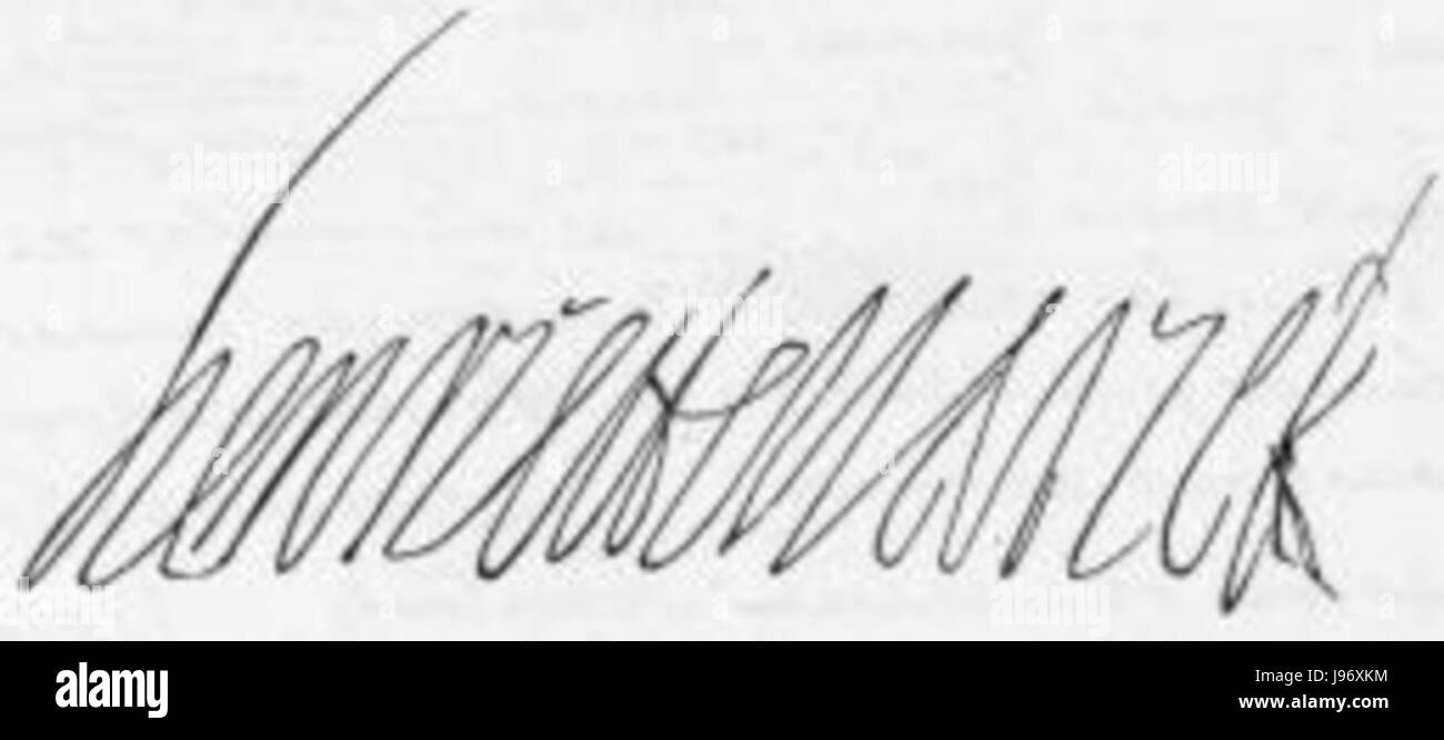 Signature of Henriette Marie of France in 1641 Stock Photo - Alamy