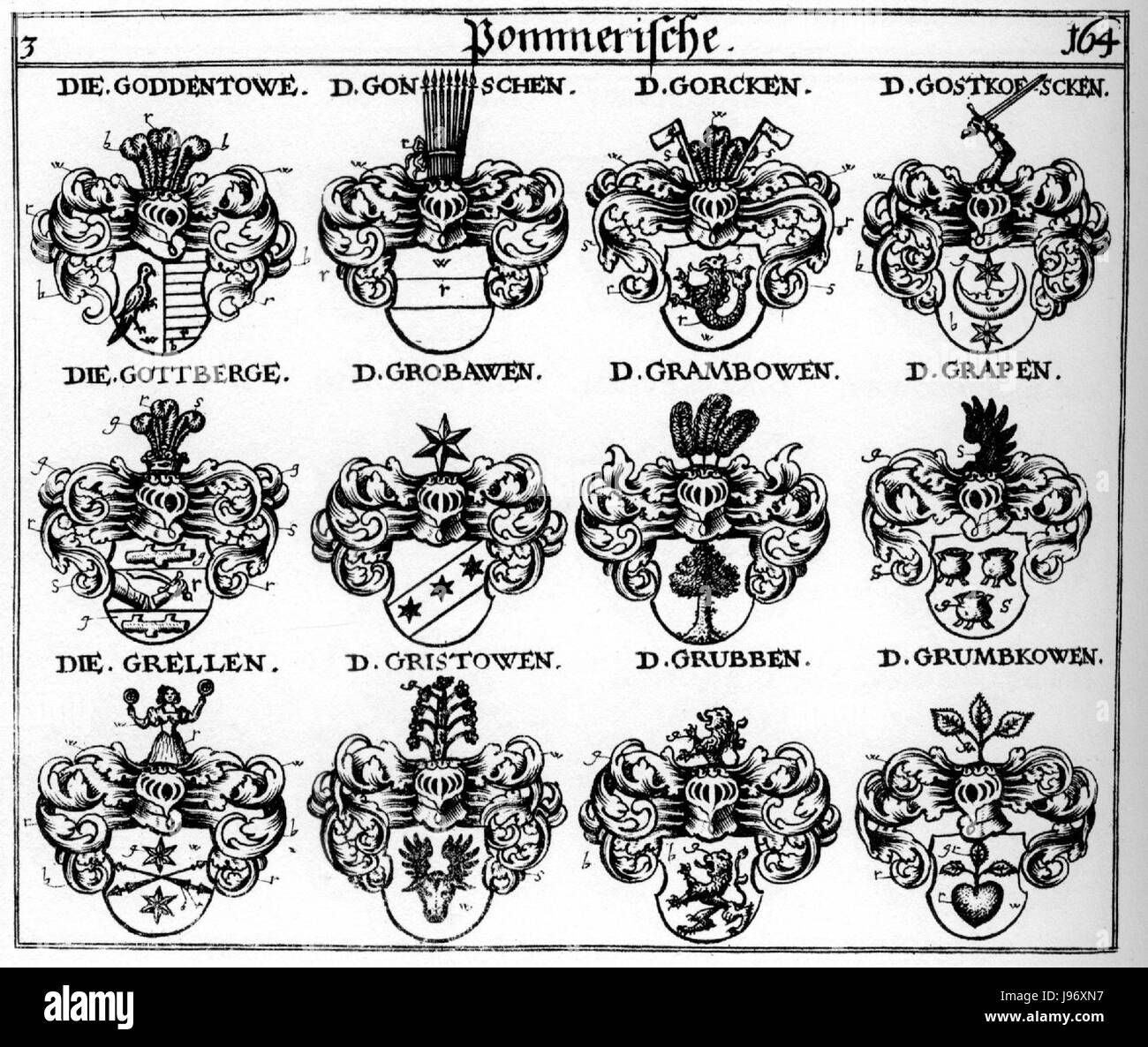 Siebmacher 1701 1705 C164 Stock Photo - Alamy