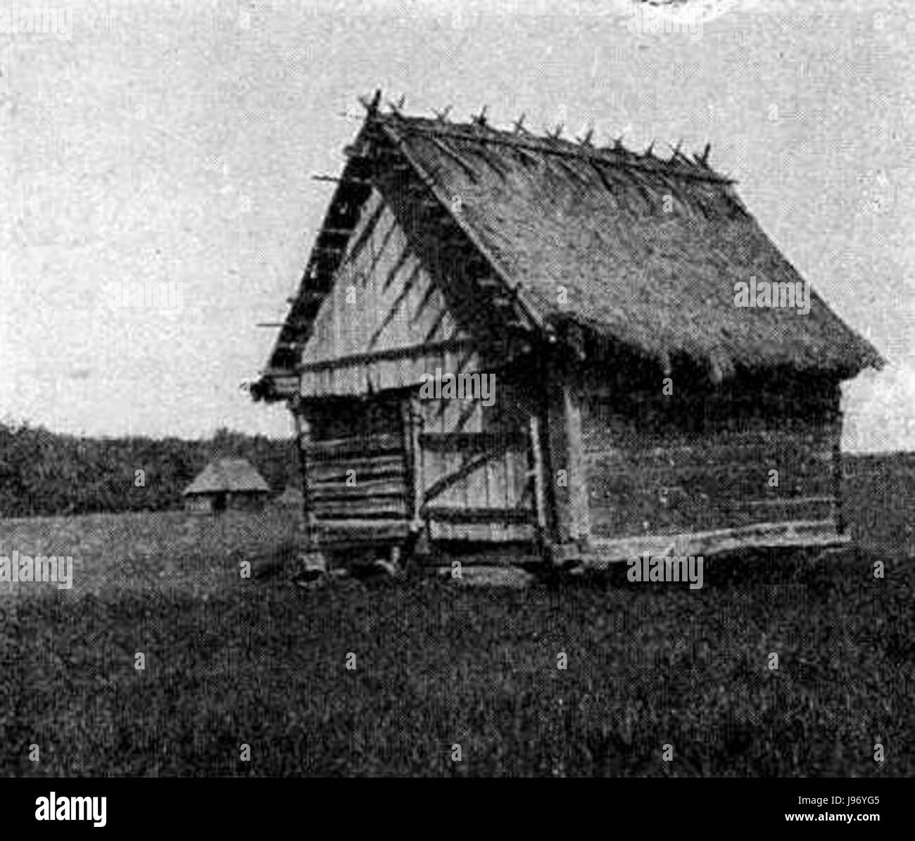 Szopa kmieca is a traditional Polish barn, typically used for housing ...