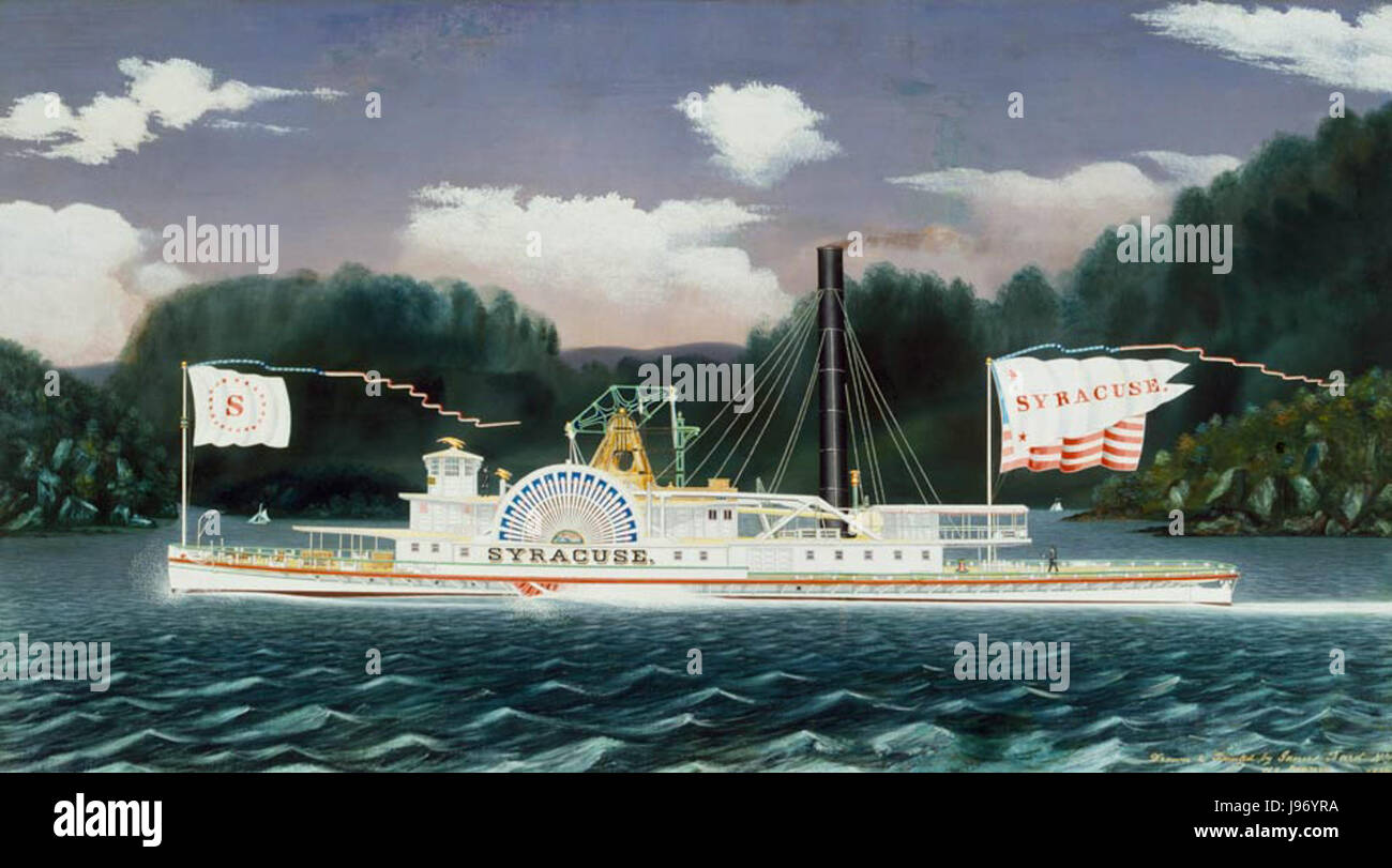 Syracuse (steamboat) 01 Stock Photo - Alamy