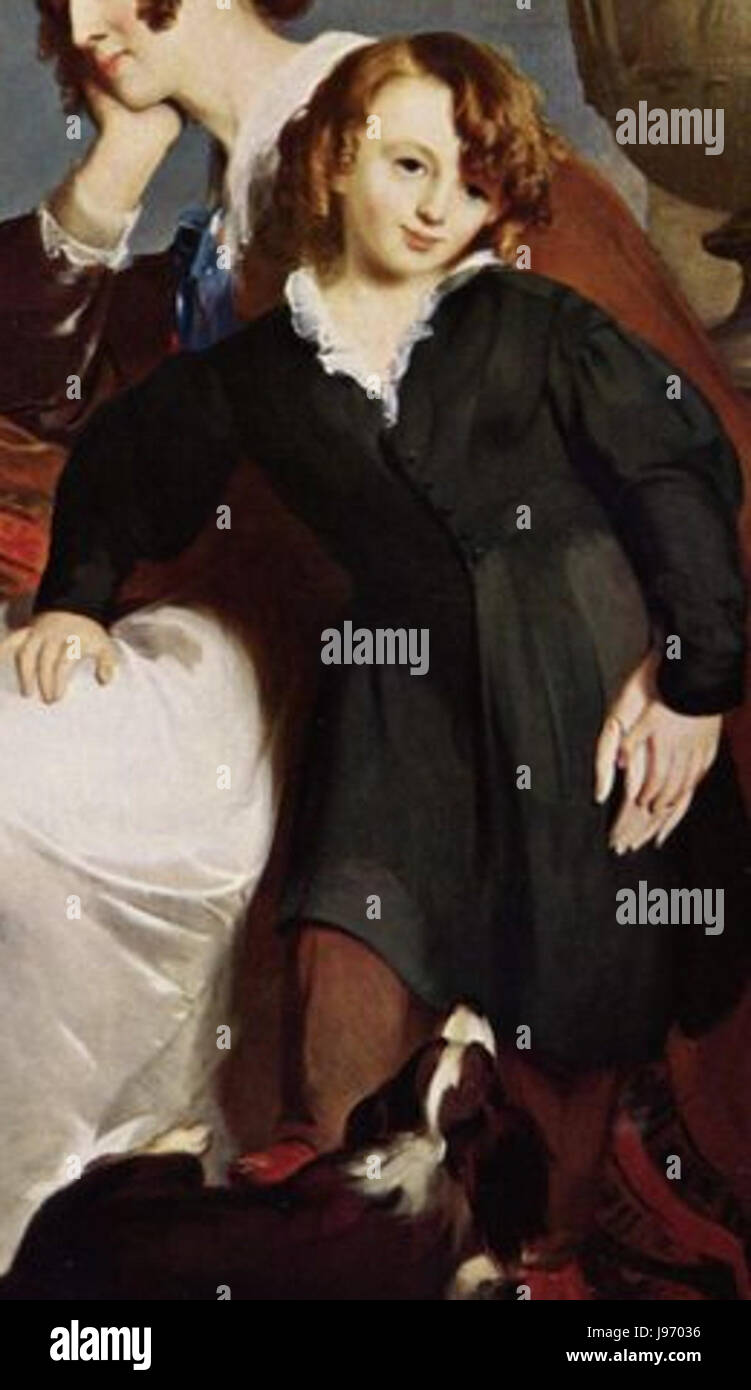 This detail from a painting by Thomas Sully showcases the artist's ...