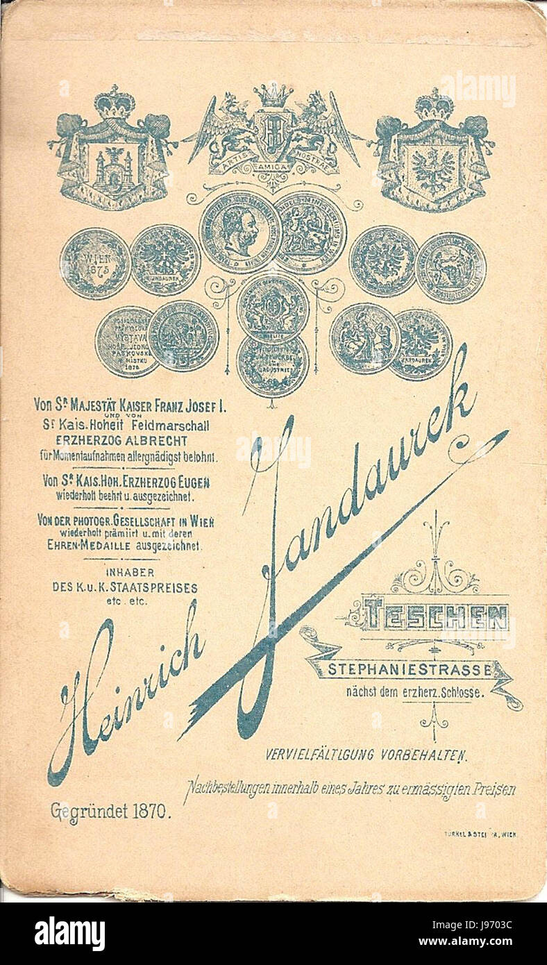 Teschen ca 1907 (2 Stock Photo - Alamy