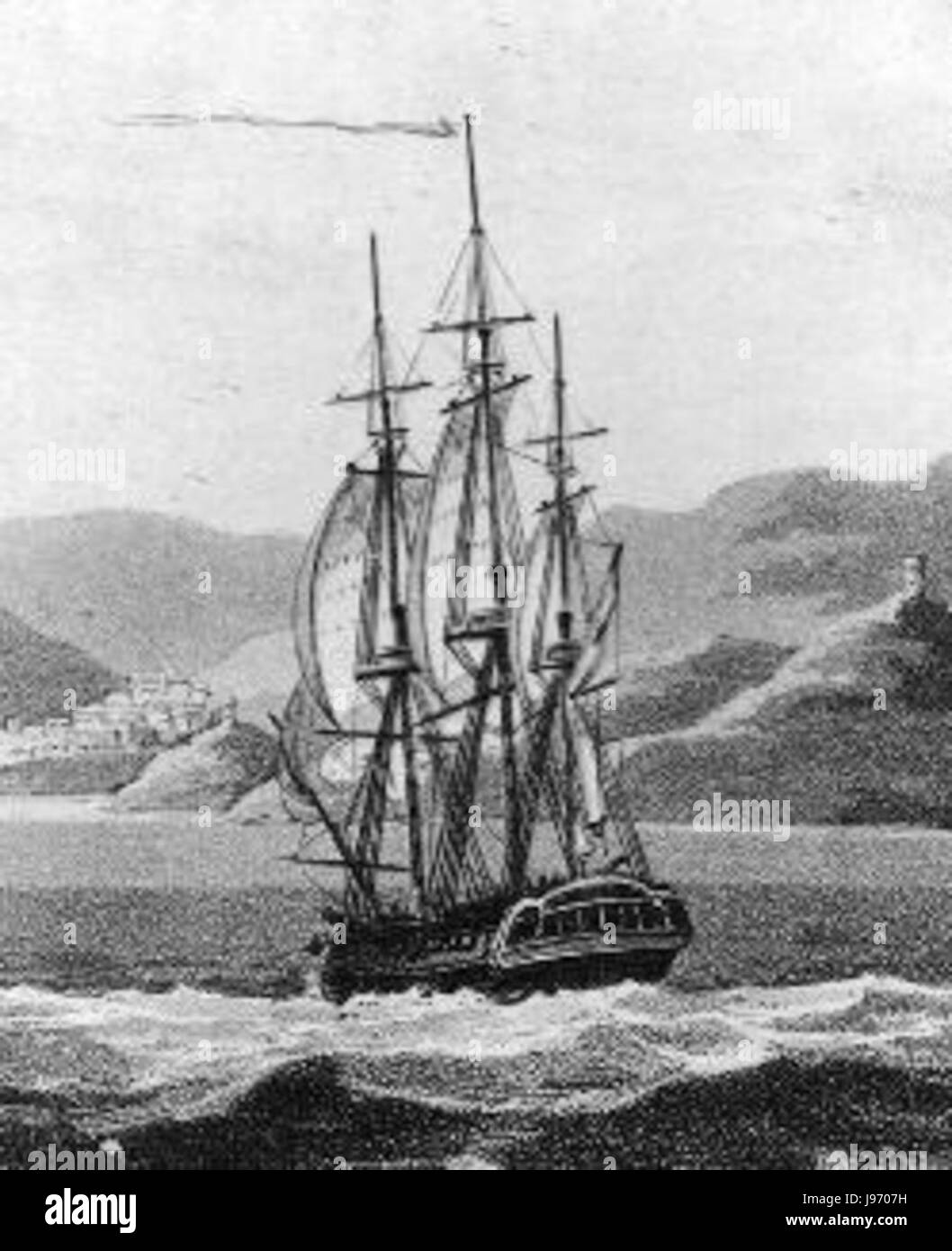 USS Philly 1799 250px Stock Photo - Alamy