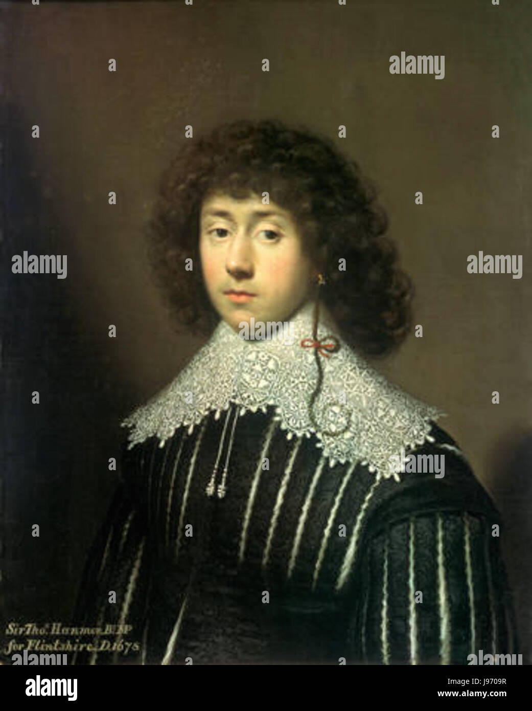 Thomas Hanmer 2nd Baronet Stock Photo - Alamy